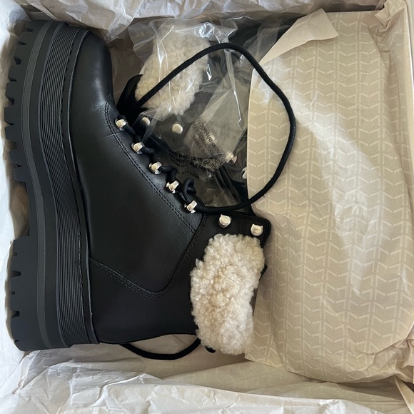 Marc Fisher | Shoes | New Womens Pierson Shearling Cold Weather Booties ...